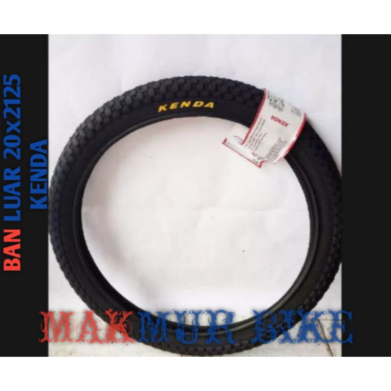 Jual Ban luar sepeda 20x1.50 - 20x1.95 - 20x1⅜ - 20x2.125 KENDA Original termurah!!! | Shopee ...