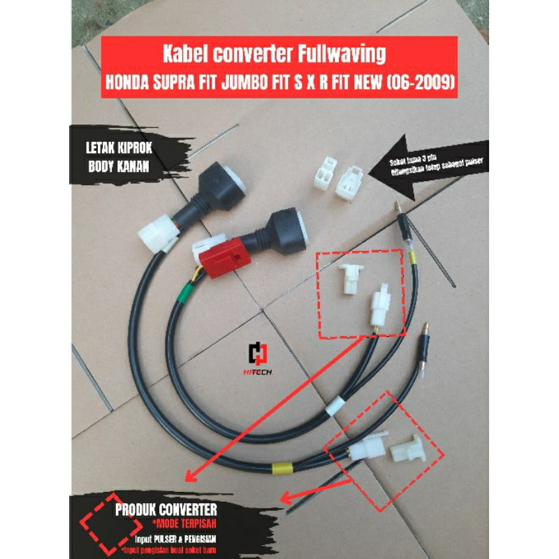Jual KABEL FULLWAVE SUPRA FIT JUMBO FIT X FIT X NEW SET KIPROK | Shopee ...
