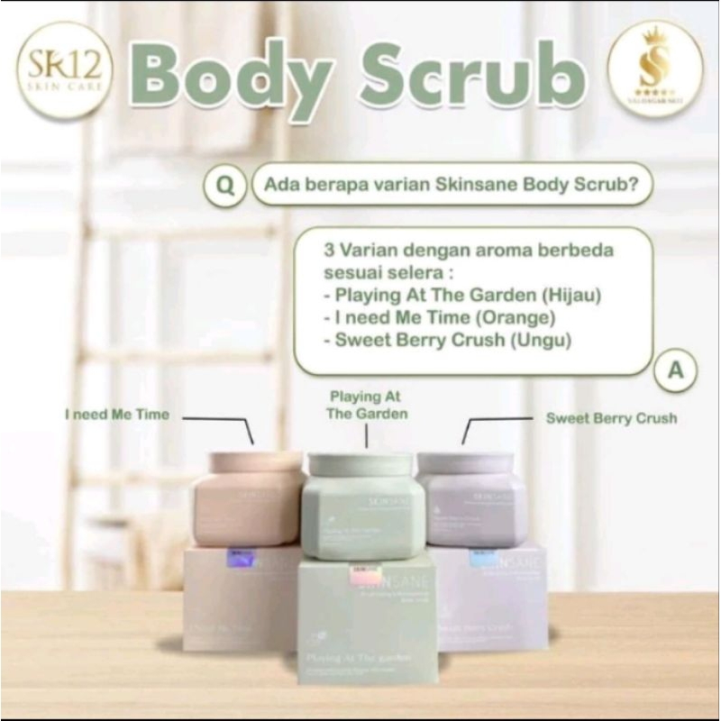 Jual BODY SCRUB / MEMUTIHKAN BADAN LULUR BADAN / SR12 BODY SCRUB ...