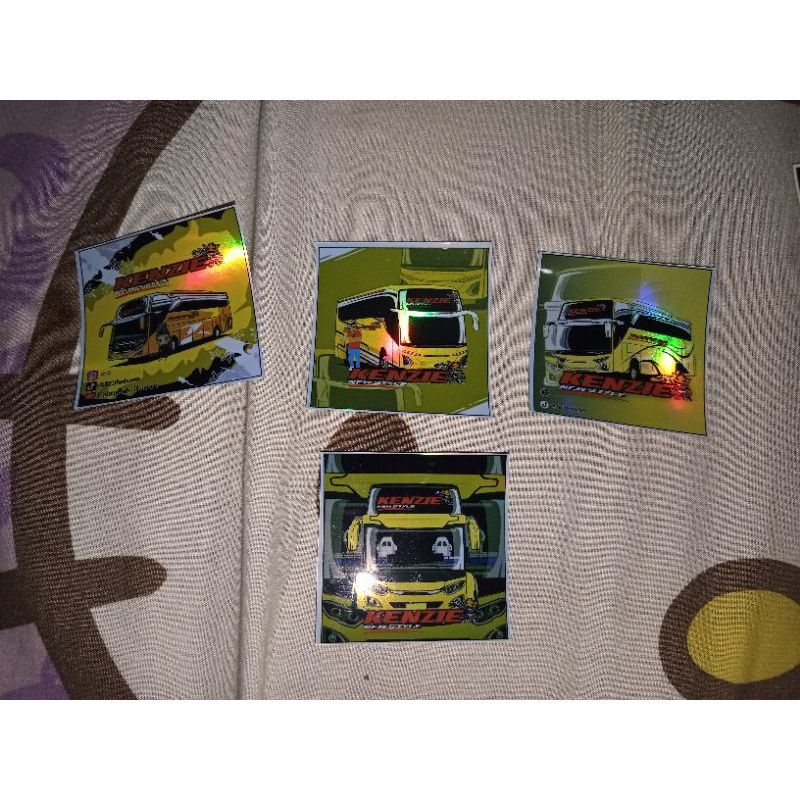 Jual Stiker Asli kenzie jb3 dan jb5 hologram | Shopee Indonesia