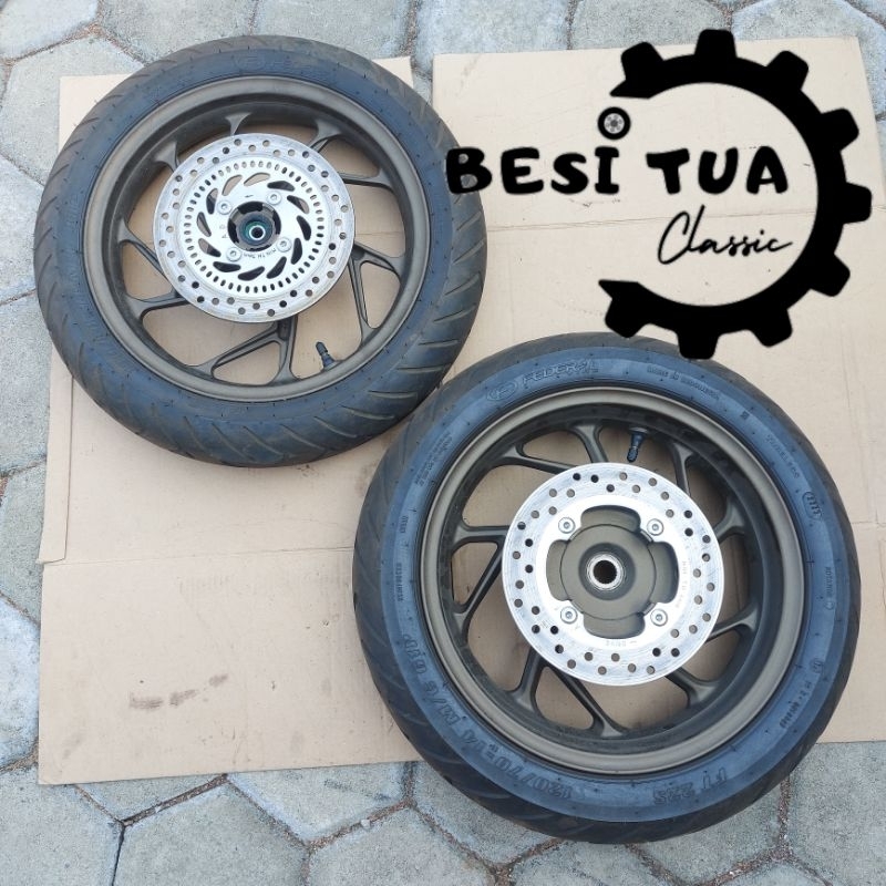Jual Velg roda ban racing fullset all new vario 160 tipe ABS original ...
