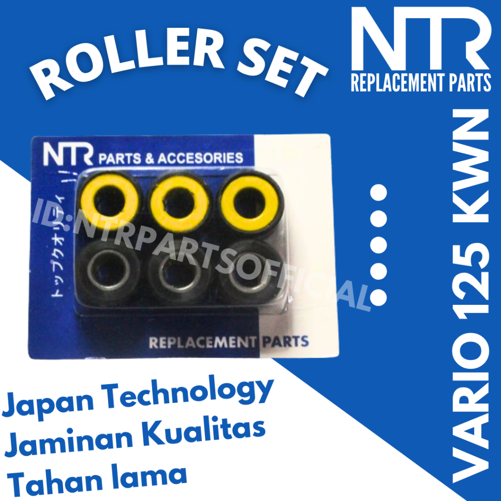 Jual Roller set Roller Vario Techno 125 fi KWN 1set | Shopee Indonesia