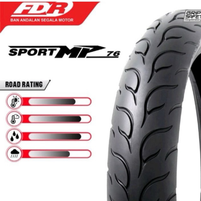 Jual ban sport mp 76 ukuran soft compound 90 80 14/17 | Shopee Indonesia