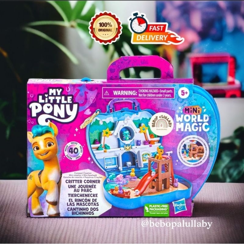 Jual MY LITTLE PONY MINI WORLD MAGIC CRITTER CORNER ORIGINAL HASBRO MAINAN BONEKA KUDA PONI ...