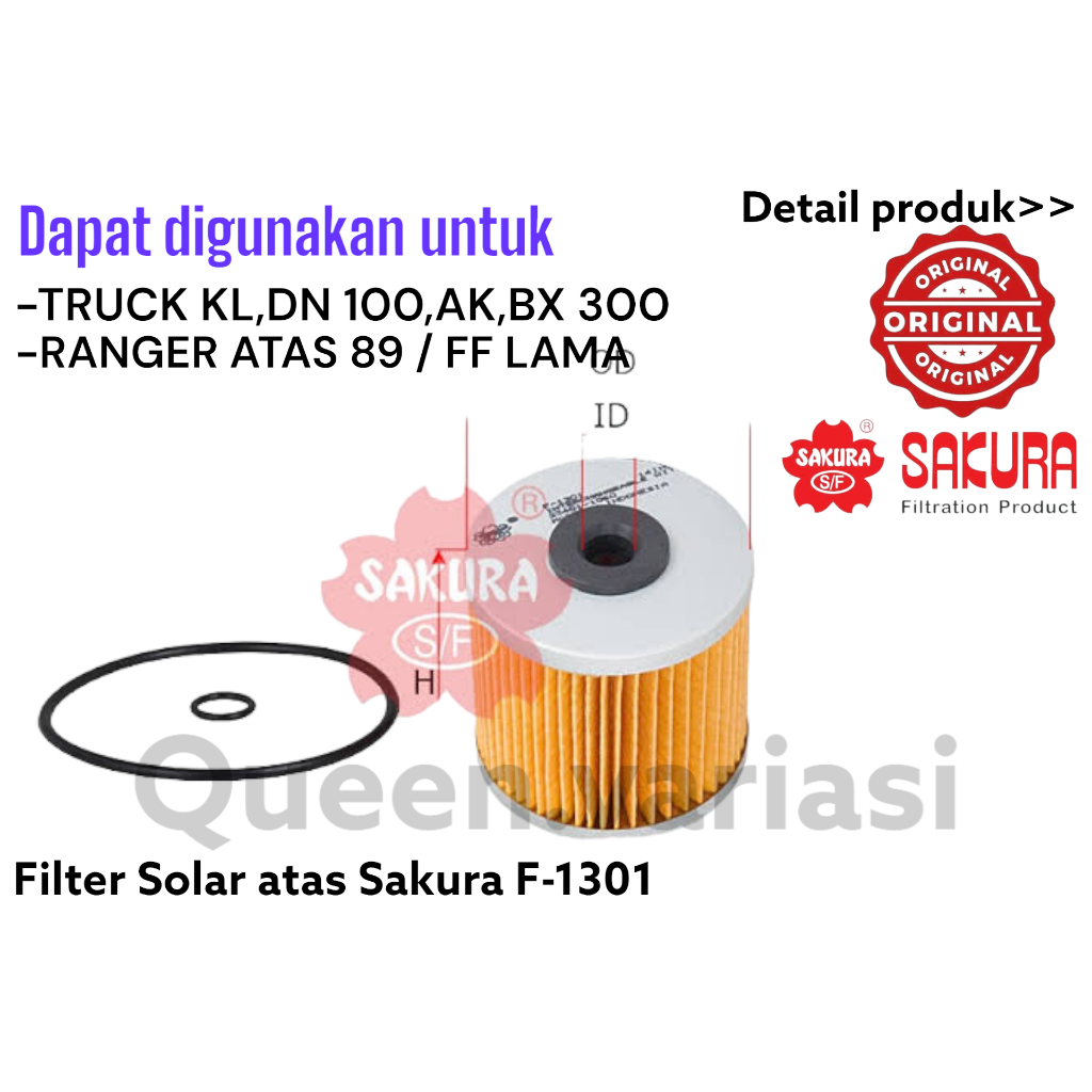Jual FILTER SOLAR TRUCK HINO RANGER ATAS 89 / FF LAMA / KL / DN 100 /AK ...