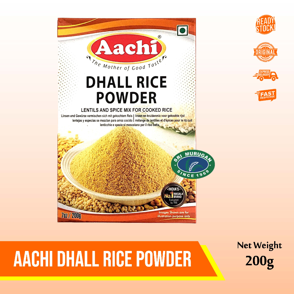 Jual AACHI DHALL RICE POWDER 200G | Shopee Indonesia