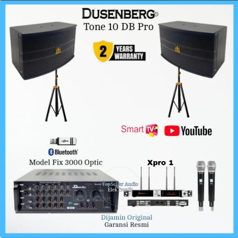 Jual Paket Sound Karaoke Speaker Dusenberg DB Tone 10 Pro Original ...