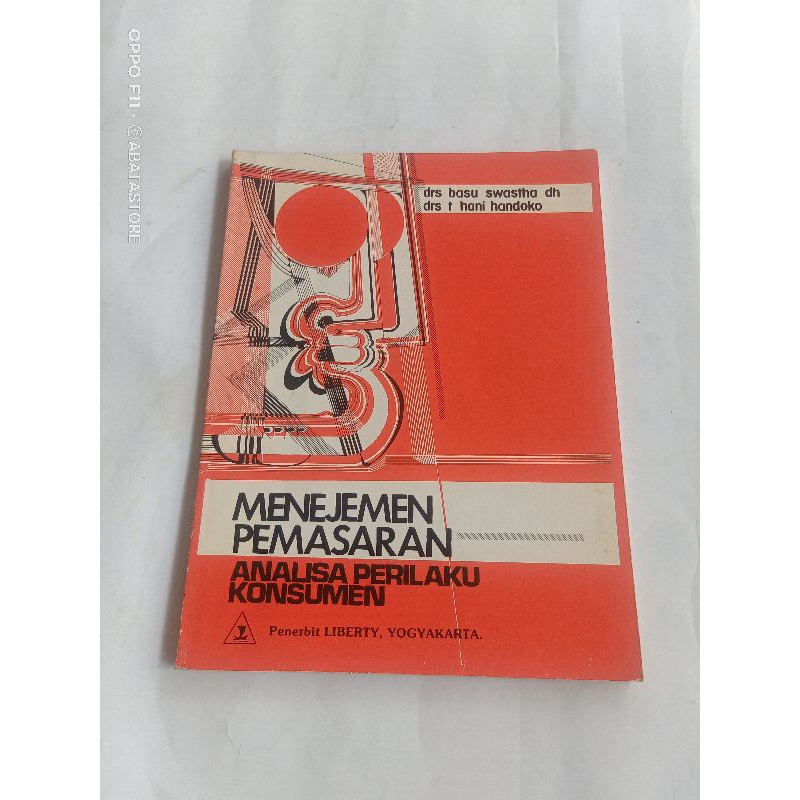 Jual BUKU MENEJEMEN PEMASARAN ANALISA PERILAKU KONSUMEN DRS BASU ...