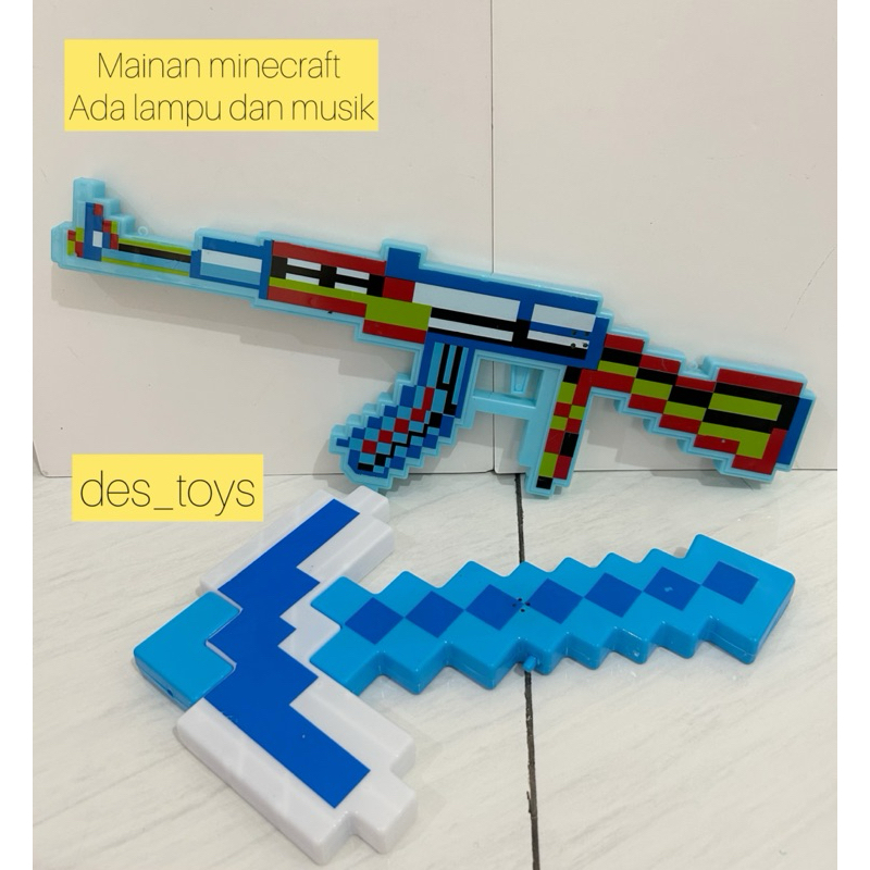 Jual NEW!!! MAINAN ANAK KAPAK MINECRAFT/MAINAN TEMBAKAN MINECRAFT ADA ...