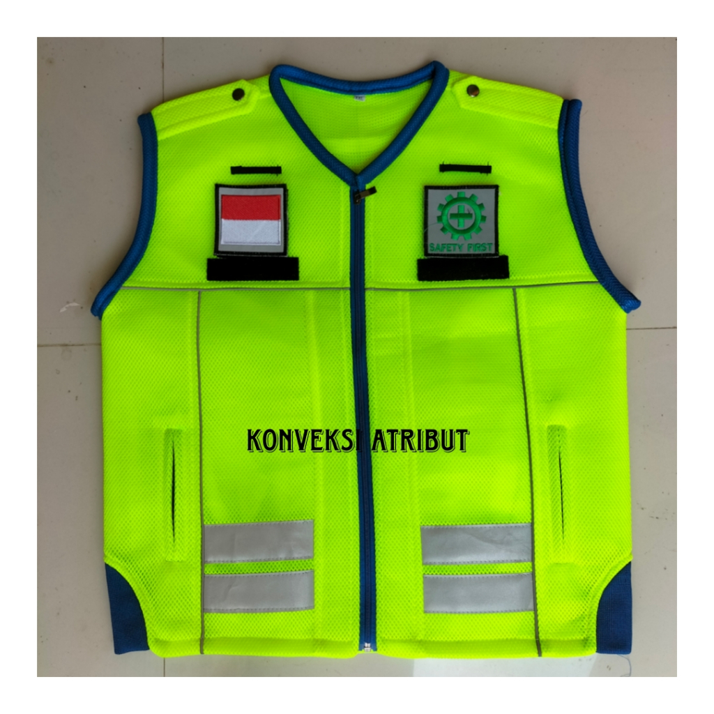 Jual rompi proyek hijau stabilo tebal | Shopee Indonesia