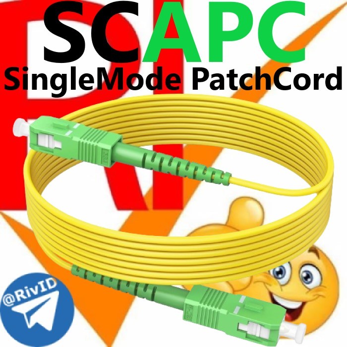 Jual Patchcord SC APC 1 3 5 10 15 20 25 30 50 m Patch Cord Sx Simplex ...