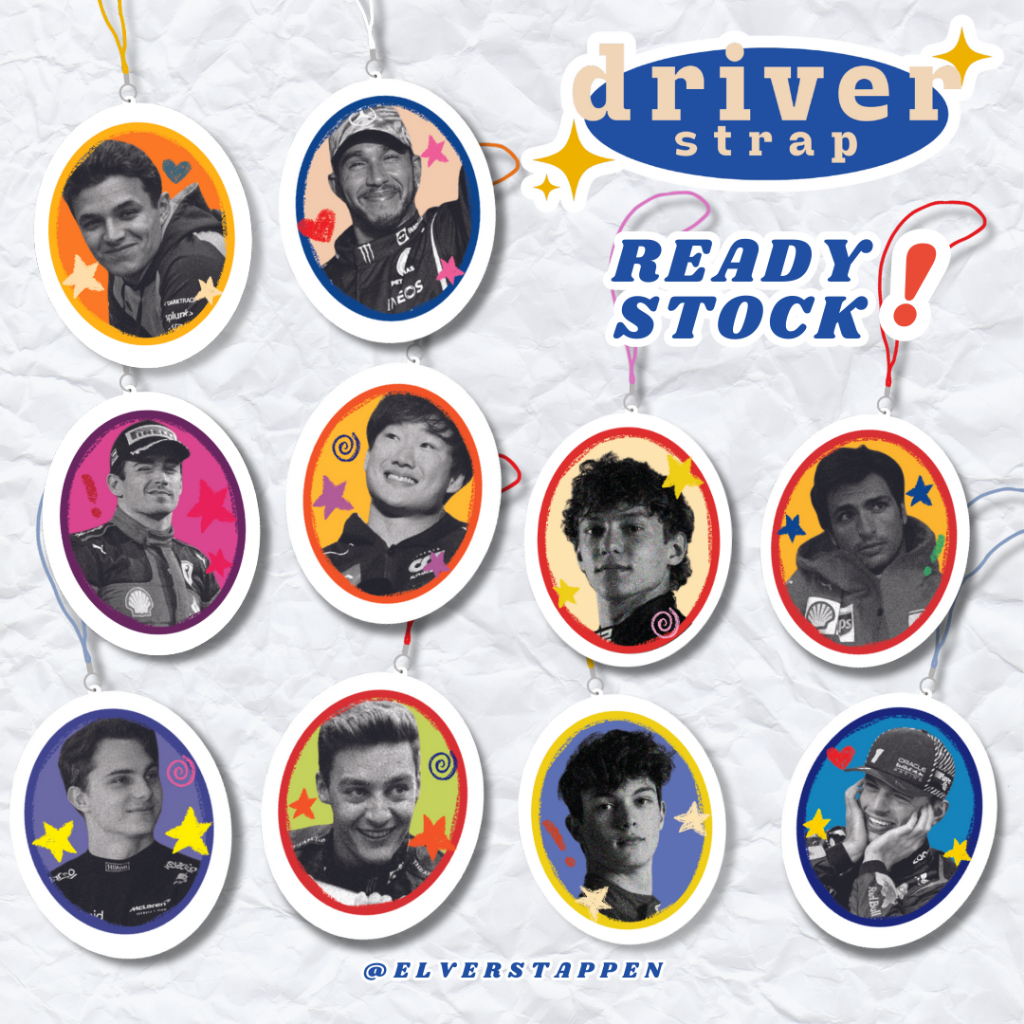 Jual [READY STOCK] F1 Driver Strap / Phone Charm / Keychain | Shopee ...