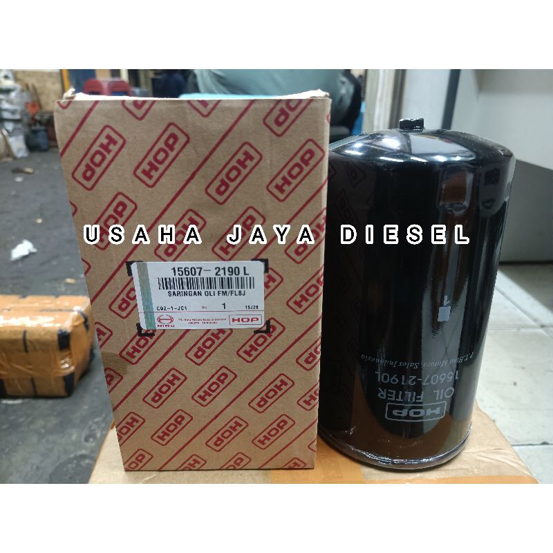 Jual Oli Filter Hino Lohan FM 260 TI 15607-2190L HOP Original | Shopee ...