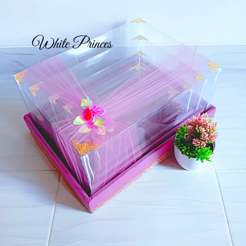 Jual Box Seserahan Pernikahan Perhiasan Hantaran Pernikahan Set 4 ...