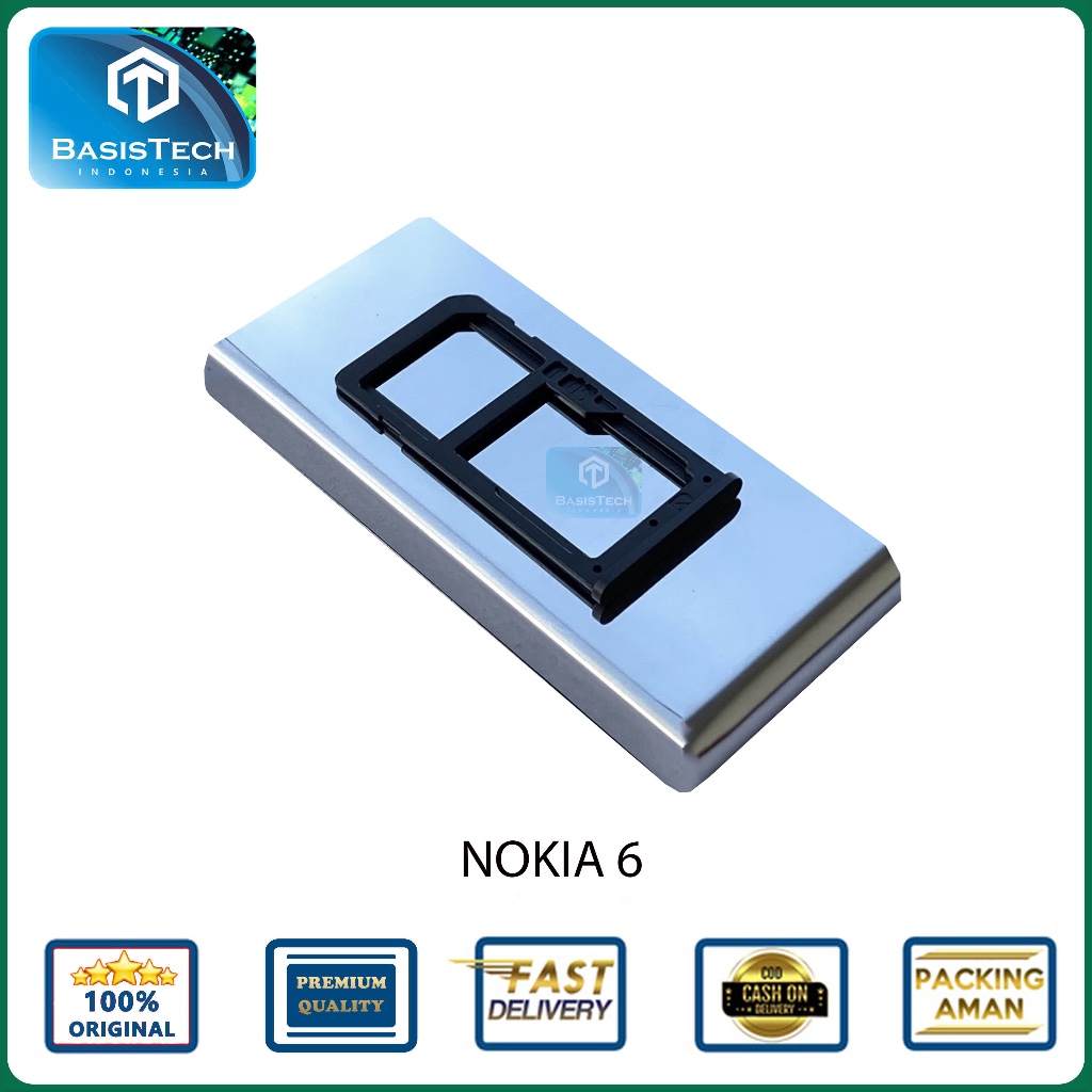 Jual SIMLOCK TEMPAT KARTU SIM TRAY NOKIA 6 ORIGINAL QUALITY | Shopee ...