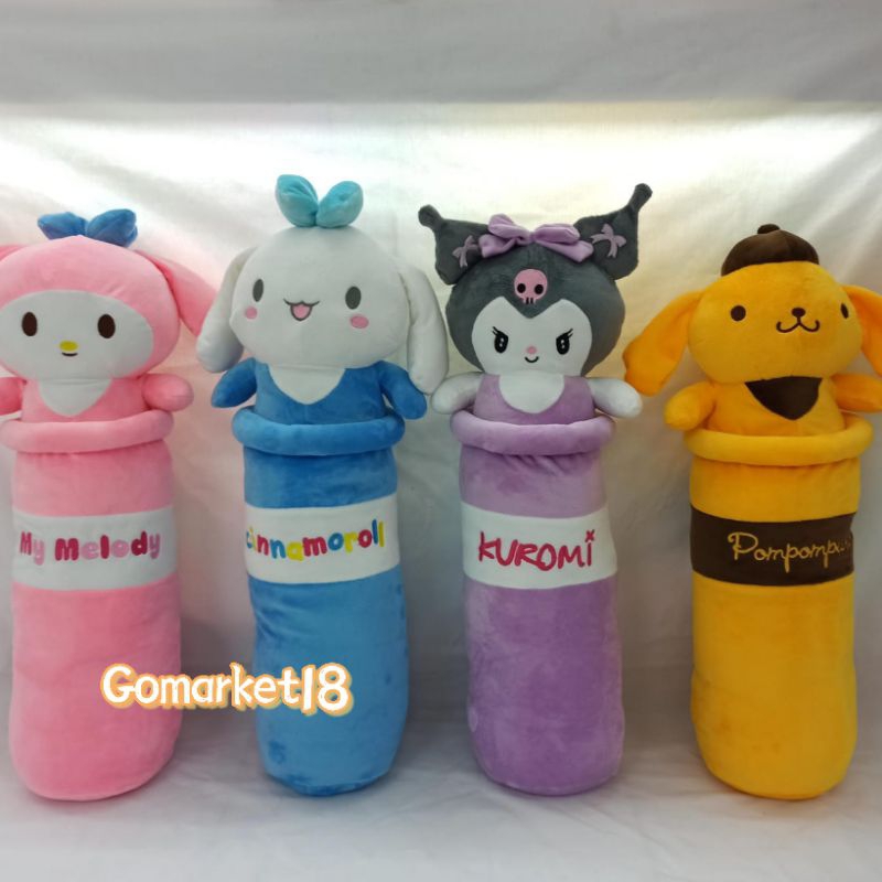 Jual Boneka Bantal Guling Sanrio Candy Permen Cinnamoroll Pompompurin My Melody Kuromi | Shopee ...
