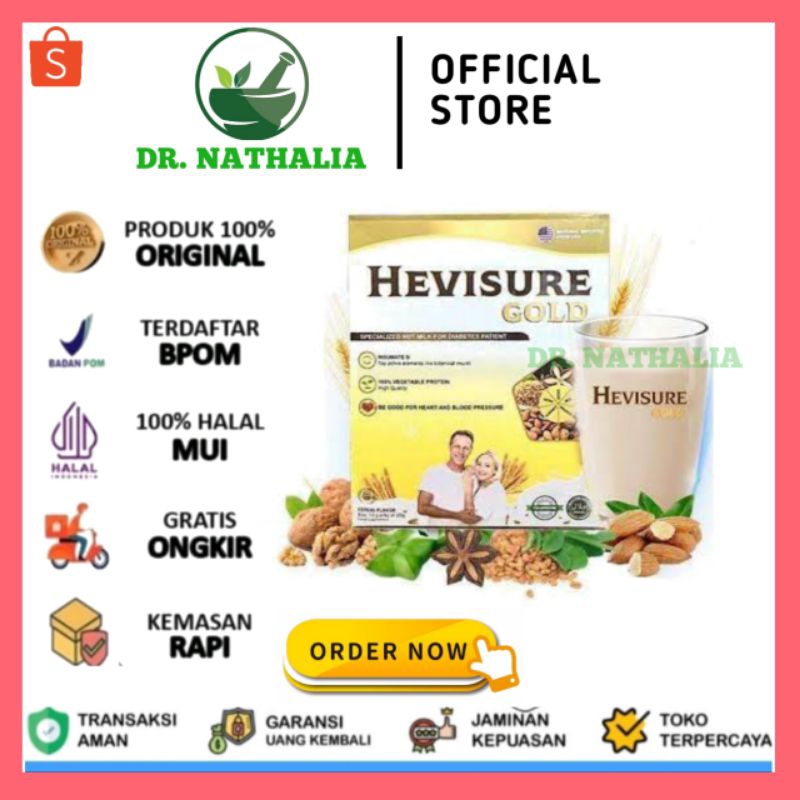 Jual HEVISURE GOLD MILK SUSU OBAT DIABETES KENCING MANIS INSULIN ...