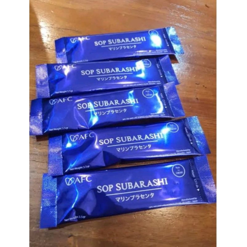 Jual Sop Suba Suplemen Minuman Serbuk Jepang Original Ecer 1 Sachet Shopee Indonesia