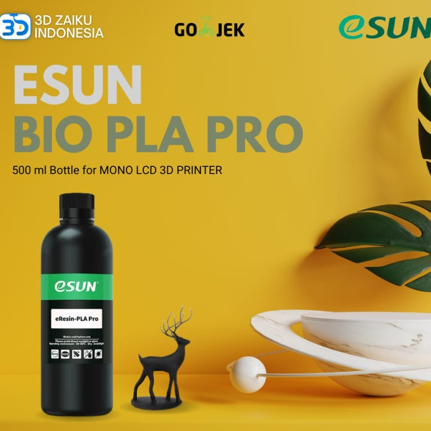 Jual eSUN Bio PLA PRO Resin Plant Based Safe to Use for Mono LCD MSLA ...