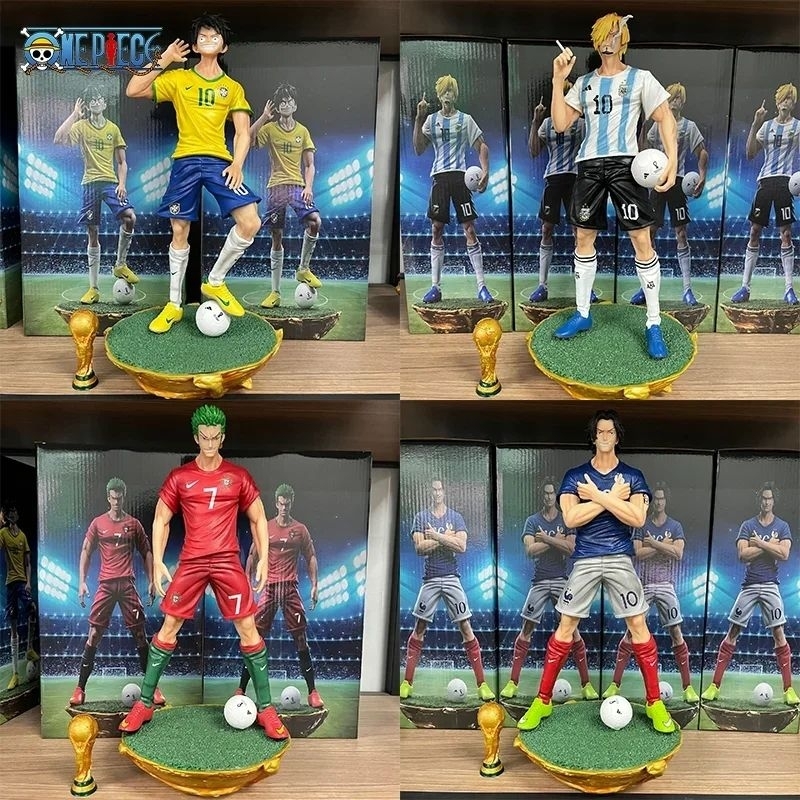 Jual Action Figure One Piece Foot Ball Roronoa Zoro Monkey D Luffy ...
