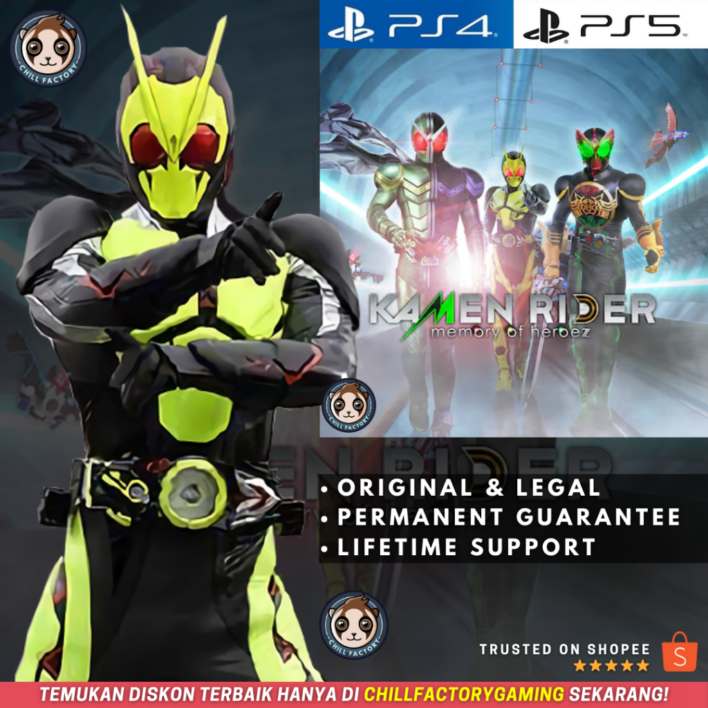 Jual KAMEN RIDER Memory of Heroez PS4 PS5 | Shopee Indonesia
