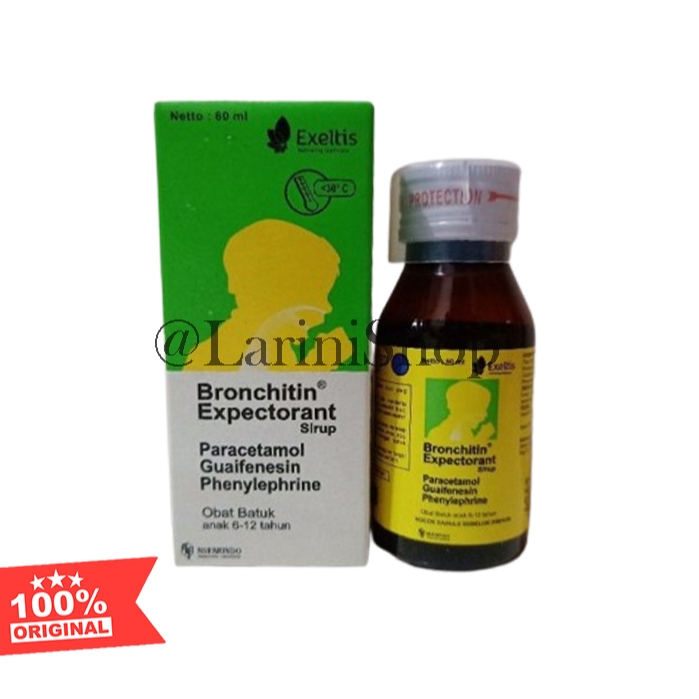 Jual BRONCHITIN EXPECTORANT SYIRUP 60ML | Shopee Indonesia