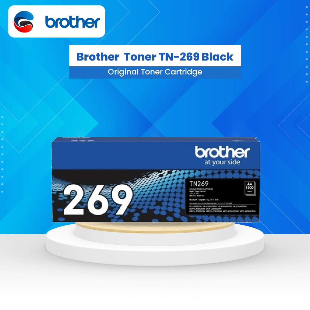 Jual BROTHER Toner Laserjet TN269BK TN269 TN 269 Black Hitam Original ...