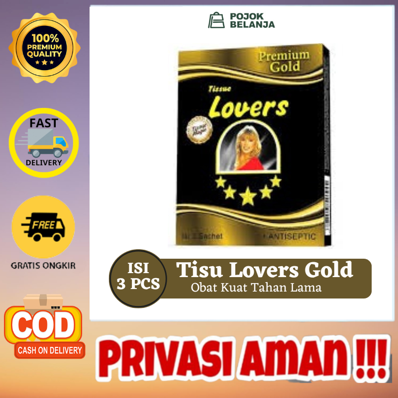 Jual Tissue Magic Lovers Premium Gold Isi 3 Sachet | Shopee Indonesia