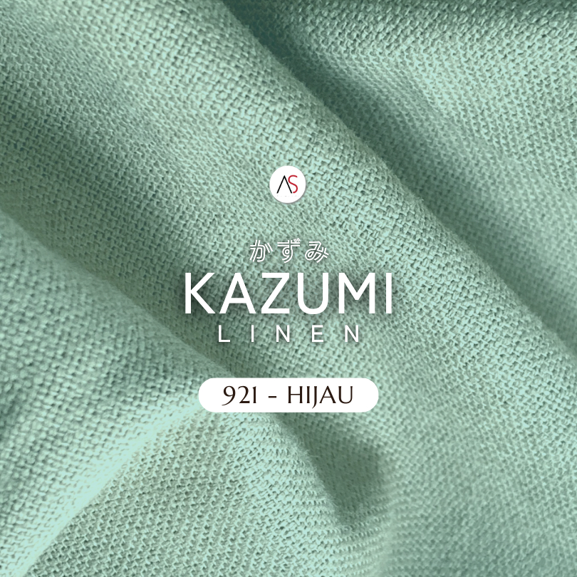 Jual Kain Kazumi/Fumiko linen Original japan construction harga per 0,5 ...