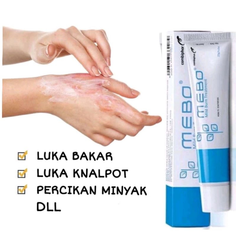 Jual MEBO 20 gr Salep Luka Bakar Luka Diabetes Decubitus Nanah | Shopee ...