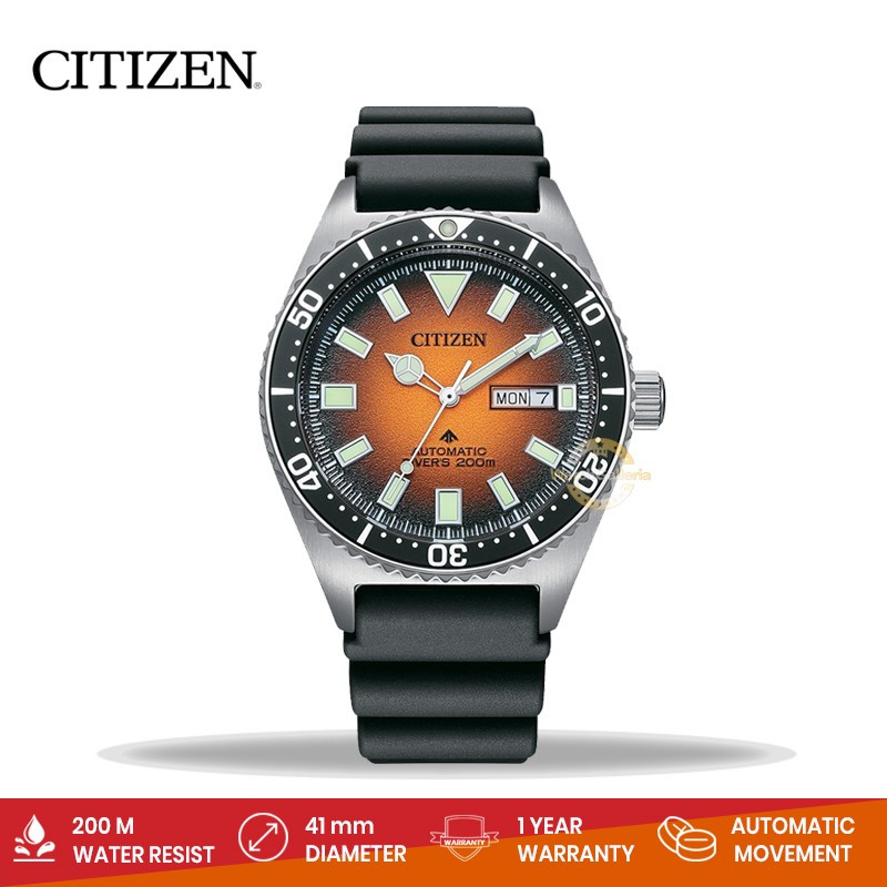 Jual Jam Tangan Citizen Promaster NY0120-01Z Automatic Rubber Original ...