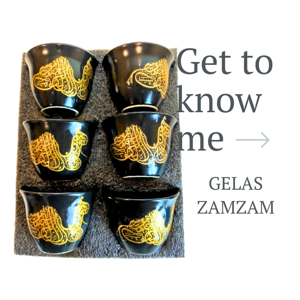 Jual GELAS ZAM ZAM HITAM | GELAS ZAM ZAM | GELAS CUCING HITAM | GELAS ...