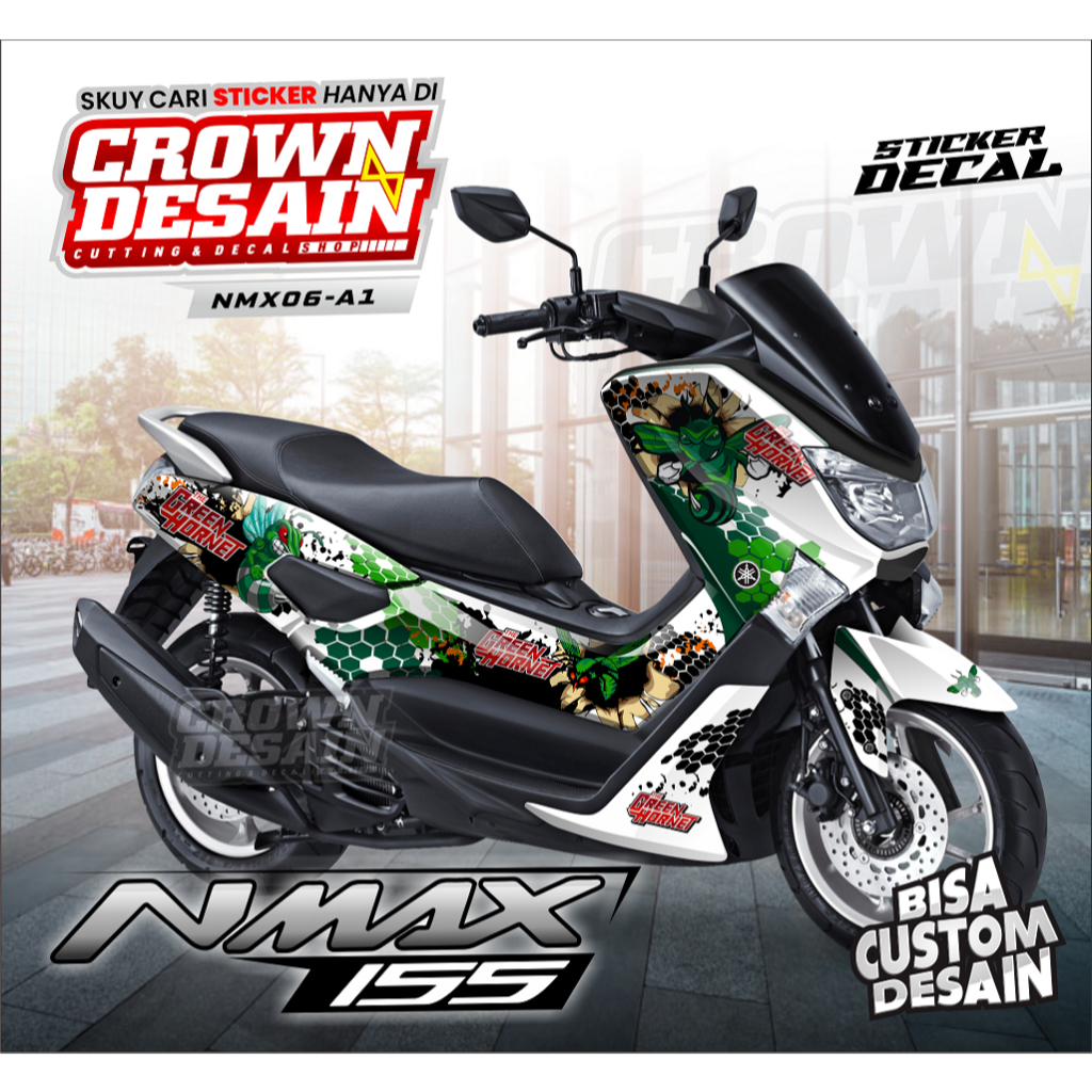 Jual Decal Stiker NMAX Dekal Sticker NMAX 2019 Full Body - Variasi ...