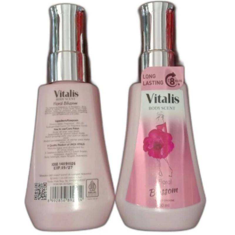 Jual Vitalis Body Scent Blossom 60Ml, Vitalis Body Scent Bless 60Ml ...