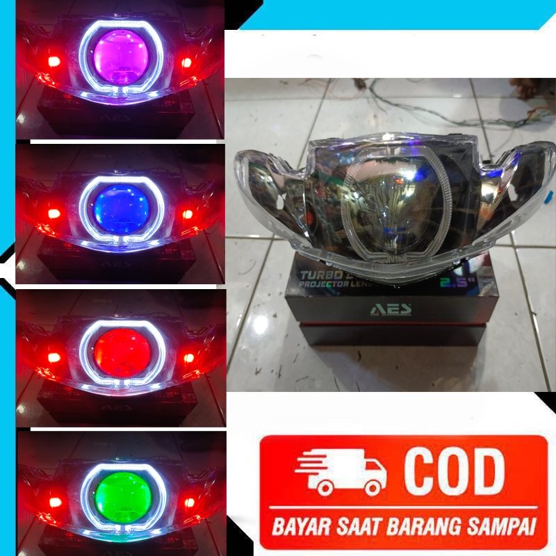 Jual Lampu Biled Motor Vega r New Rjb aes experience 60watt | Shopee ...