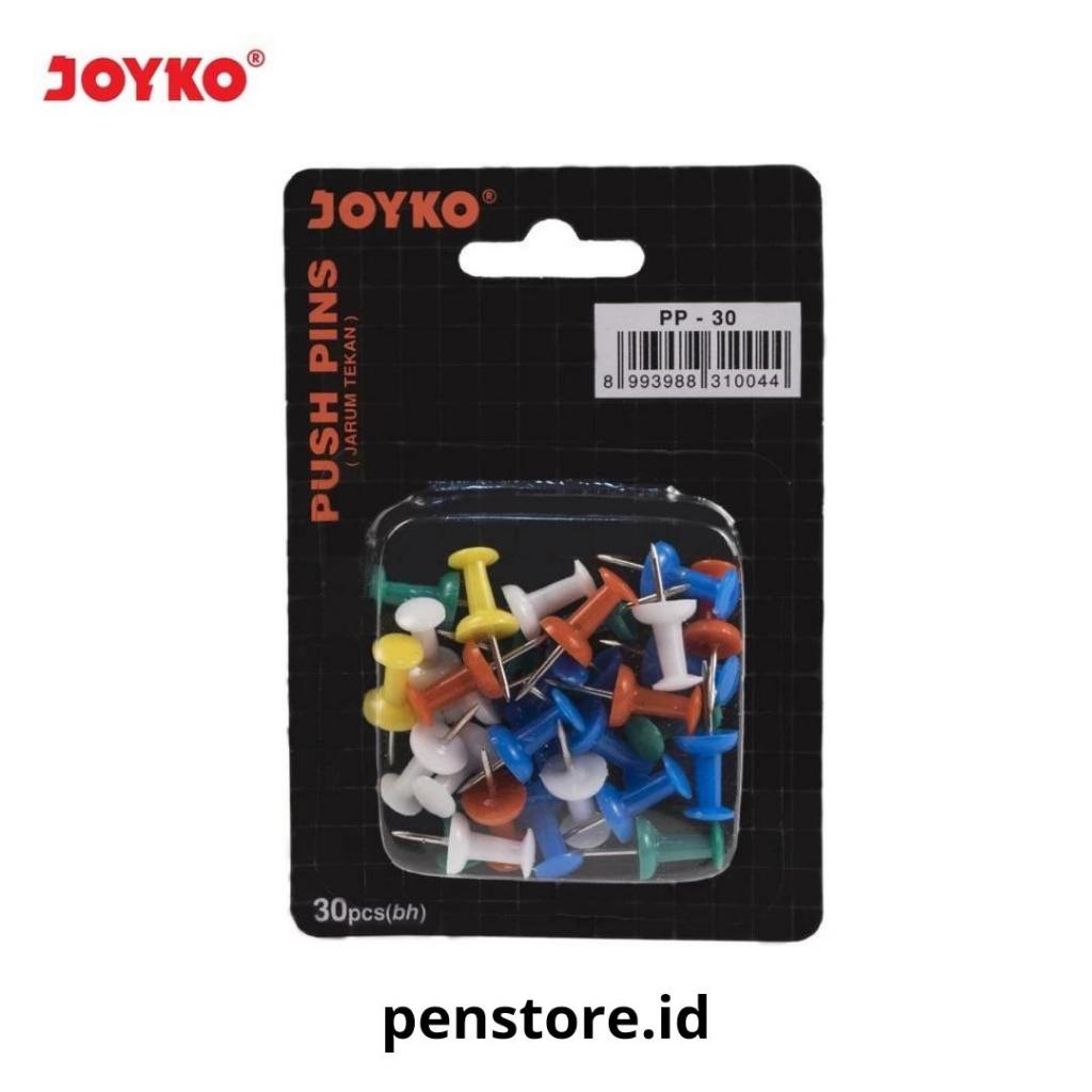 Jual Push Pin Joyko PP-30 warna - Jarum Tekan / Paku Pin | Shopee Indonesia