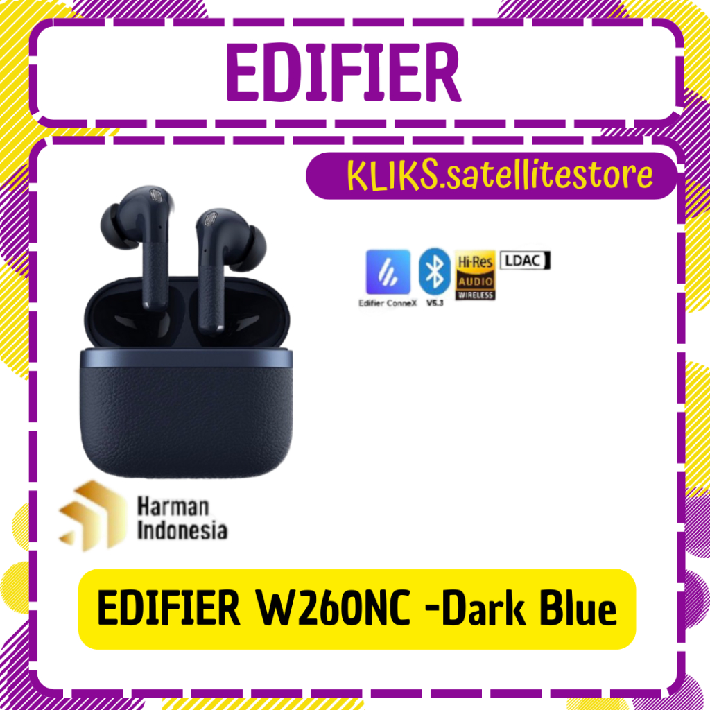 Jual EDIFIER W260NC True Wireless Earbuds with Active Noise ...