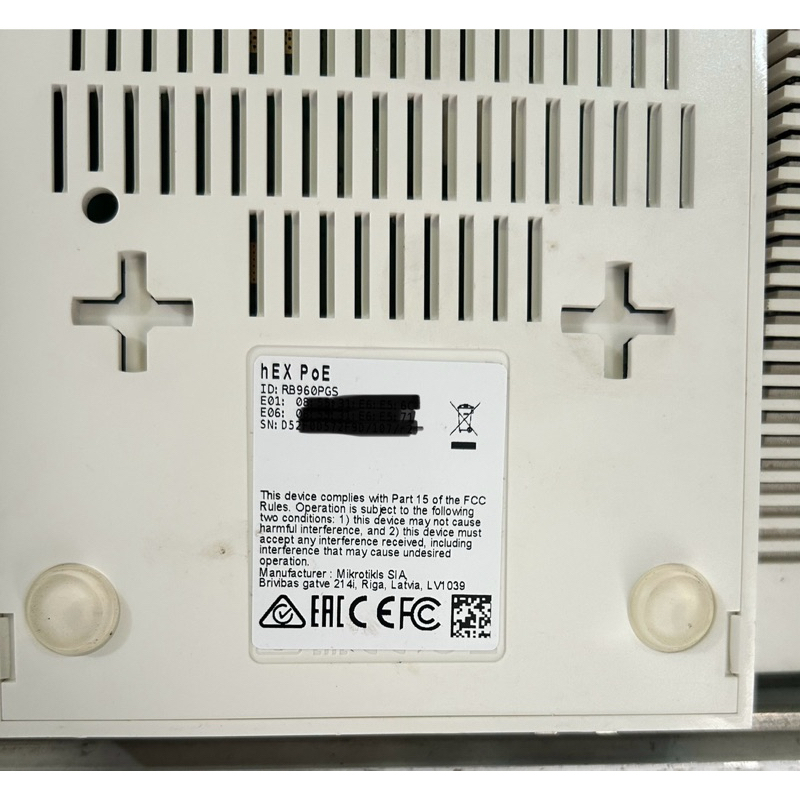 Jual Mikrotik Routerboard hEX POE RB960PGS 5Port Gbe 1port Sfp Mipsbe ...