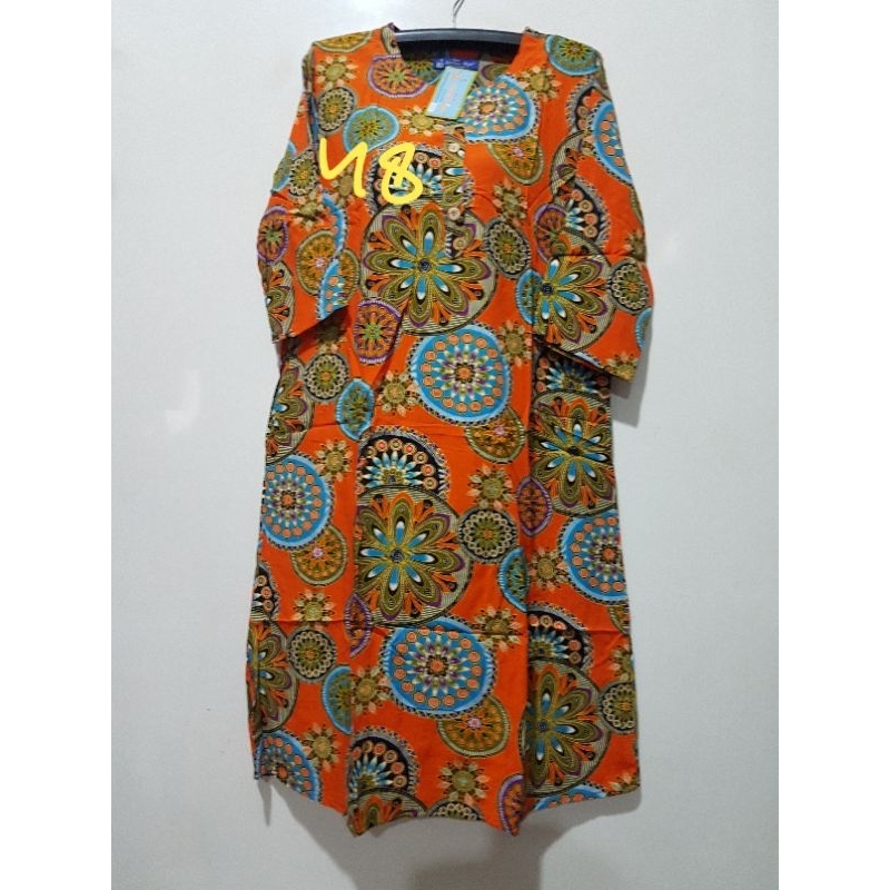 Jual YULI - DASTER 19 TANGAN 3/4 LD 115 CM PB 110 CM BATIK KENCANA UNGU ...