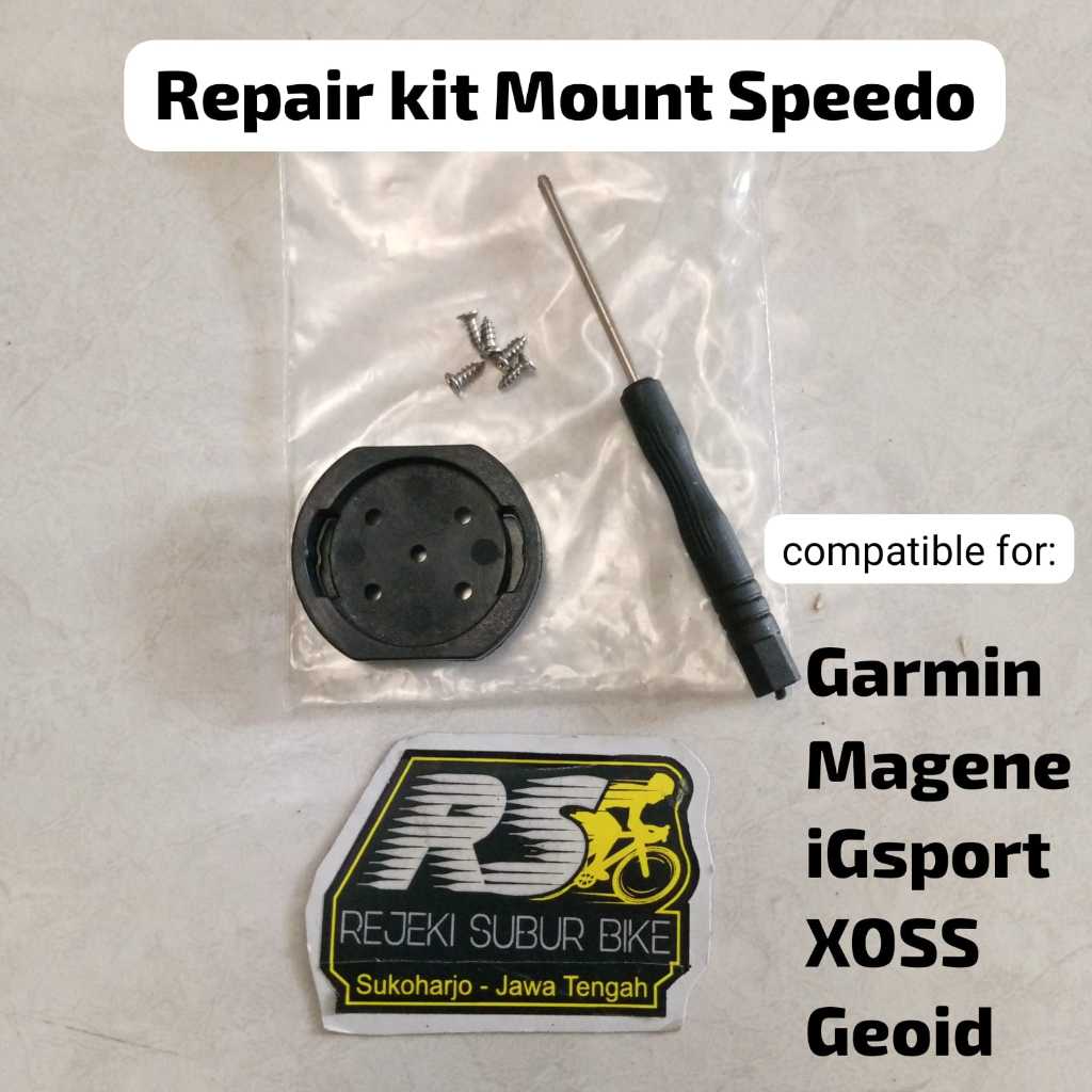 Jual Repair Kit Mount Patah/Rusak I Mount Garmin, XOSS, Magene, iGSport ...