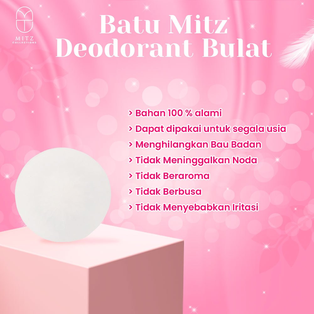 Jual Deodoran Batu Tawas Natural Alami Mineral Zero Waste Kristal ...