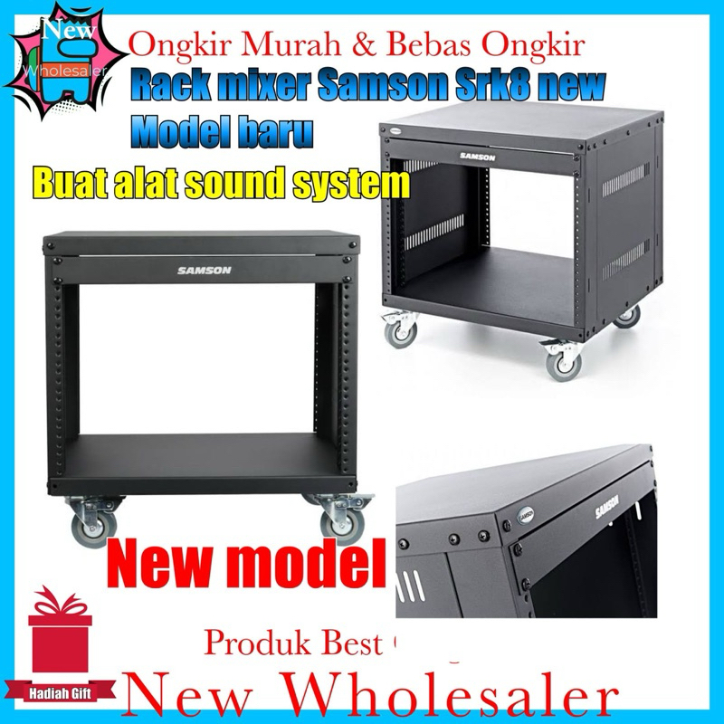 Jual Rak rack Samson Srk8new Model Original Buat sound system rack Aman ...