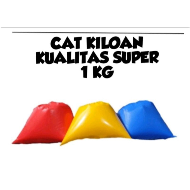 Jual cat kiloan / cat tembok dinding 1kg berkualitas | Shopee Indonesia