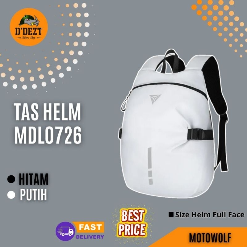 Jual MOTOWOLF TAS HELM TAS HELMET FULL FACE MDL 0726 MDL0726 | Shopee ...