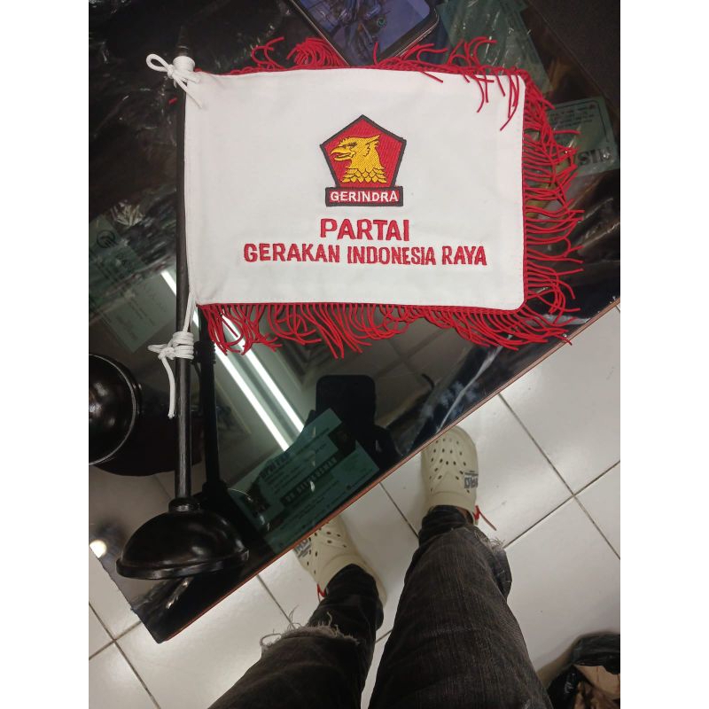Jual Bendera Meja GERINDRA + Tiang | Shopee Indonesia