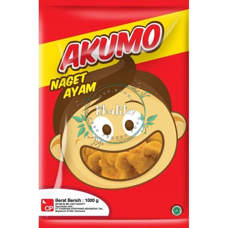 Jual Akumo Chicken Nugget Naget Ayam Kemasan 1 Kg 1Kg | Shopee Indonesia