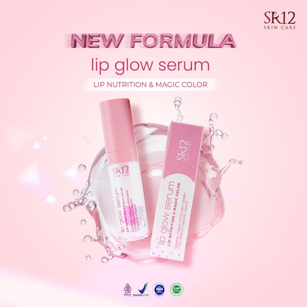 Jual LIP GLOW SERUM SR12 Melembabkan Bibir Cerah Merona Warna Tahan Lama dan Efek Glossy ...