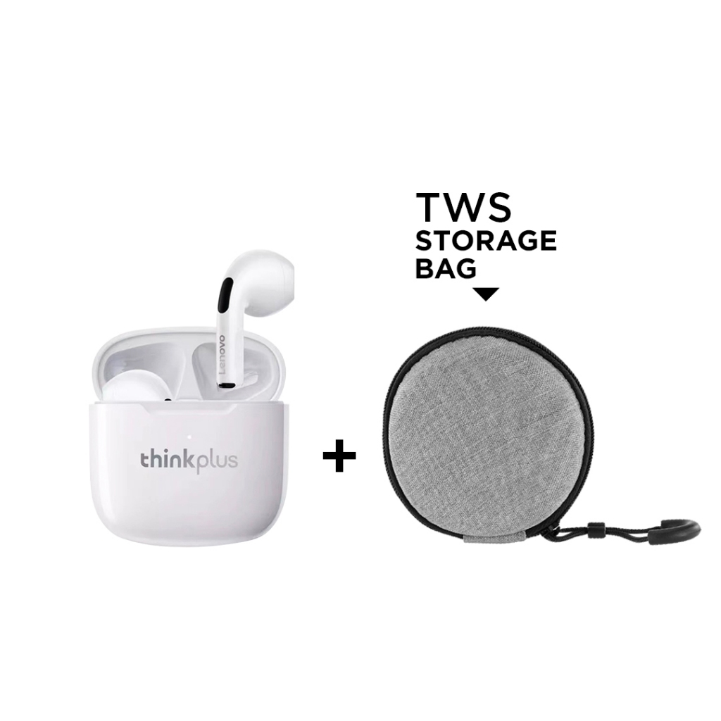 Jual Thinkplus LP1 Headset Earphone Earbuds TWS Bluetooth Wireless Sound Hifi Stereo | Shopee ...