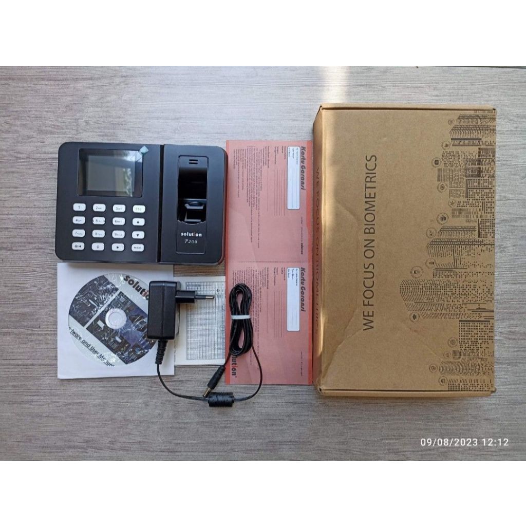 Jual MESIN ABSEN FINGERPRINT SOLUTION P208 | Shopee Indonesia
