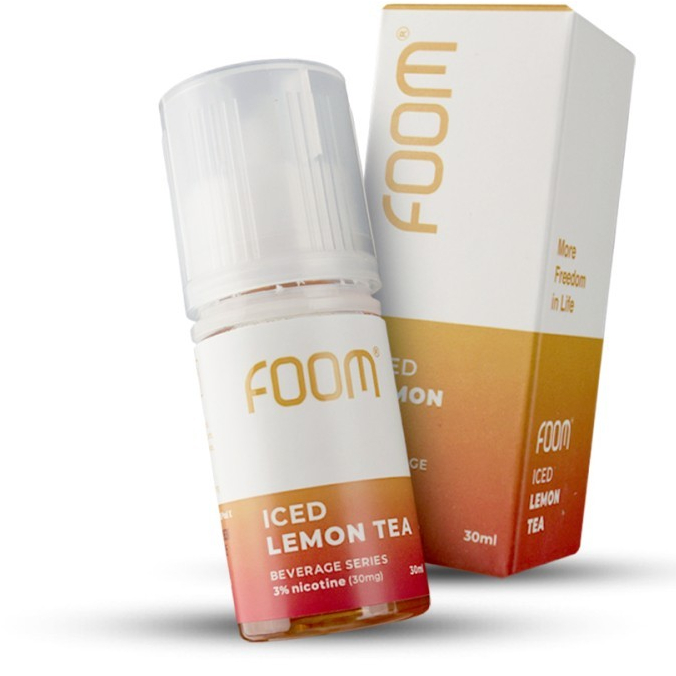 Jual Foom ICED LEMON TEA Salt Nic 30ML by Foom Lab Global | Shopee ...